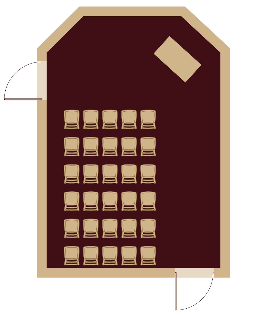 Your Wedding in the Inverness Town House | The Mackenzie Room